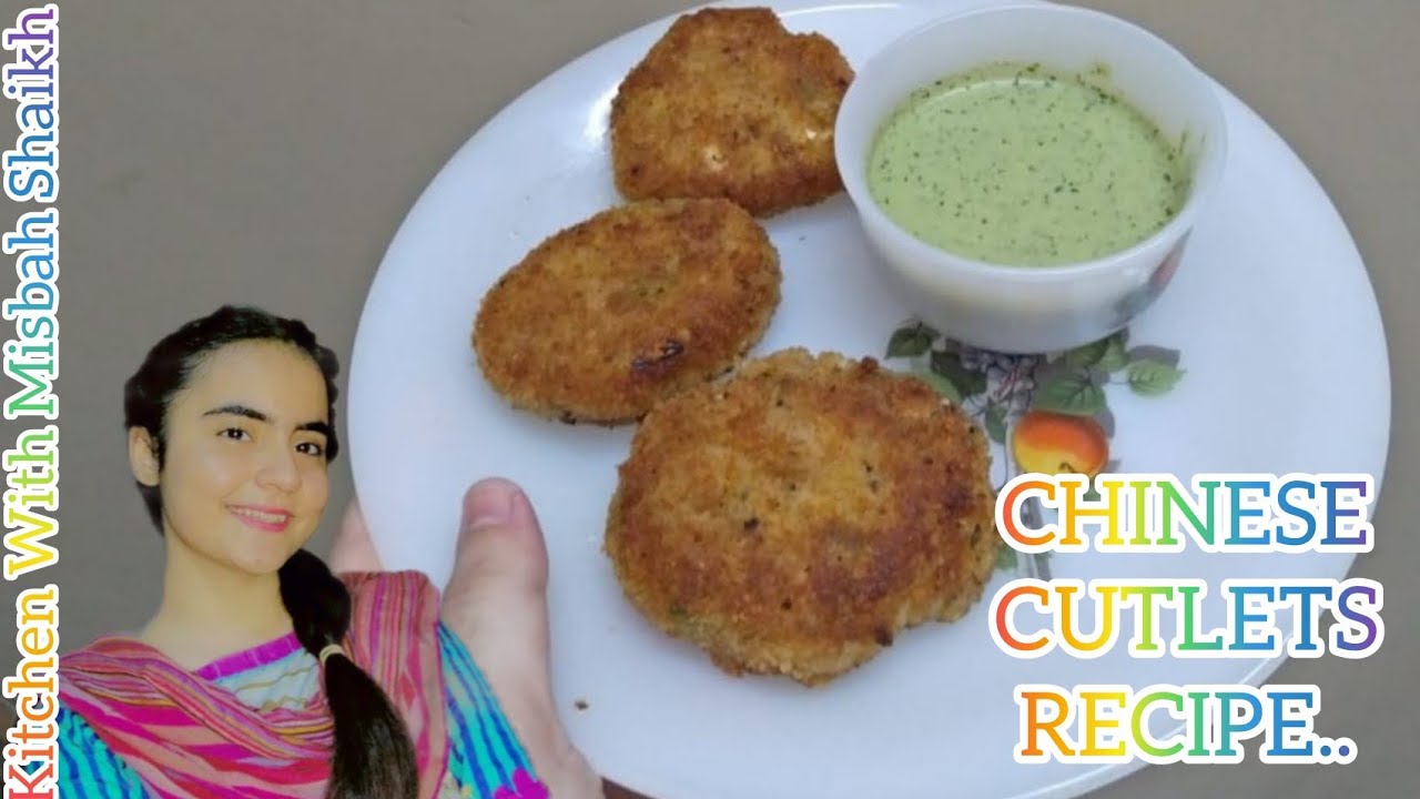Chinese Cutlets Recipe By Kitchen With Misbah Shaikh.. - YouTube