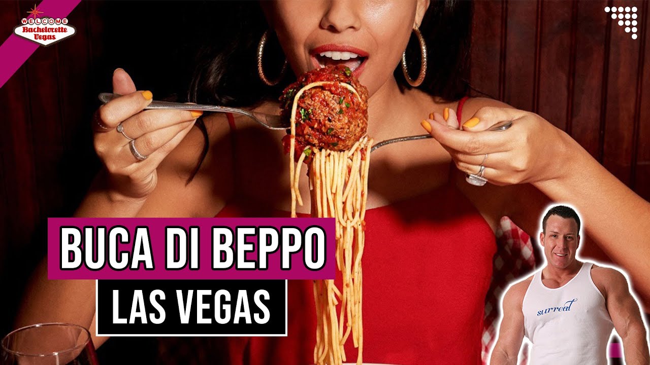 🇮🇹 Buca di Beppo LAs Vegas Open Bar at Excalibur - YouTube