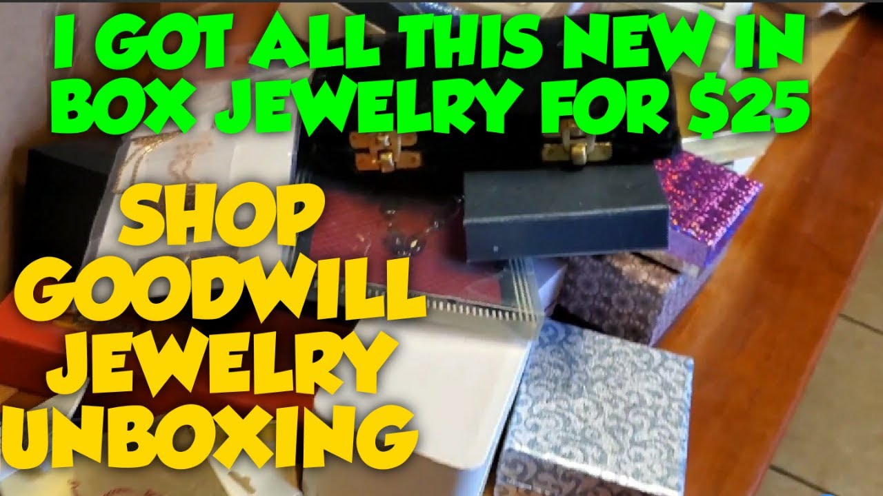 Shop Goodwill Jewelry Mystery Box Unboxing Mystery New Source Online # ...