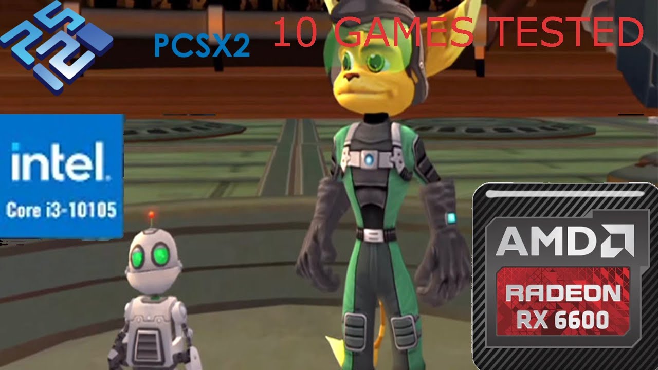 10 PS2 Games Tested in 4K - PCSX2 1.7.0 | AMD RX 6600 | I3-10105 - YouTube
