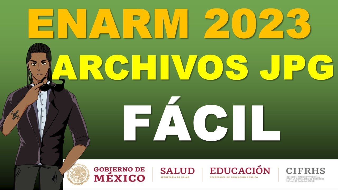 EDITA FACIL TUS DOCUMENTOS JPG ENARM 2023 SELECCION DE ESPECIALIDAD ...