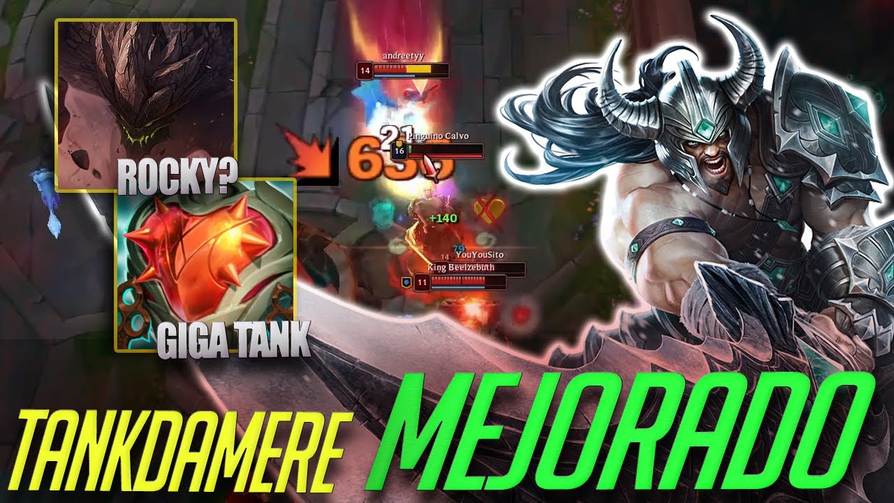 !MALPHITE NO PUEDE CONTRA EL TANKDAMERE RESPETADOR MAXIMO! - LEAGUE OF LEGENDS - YouTube