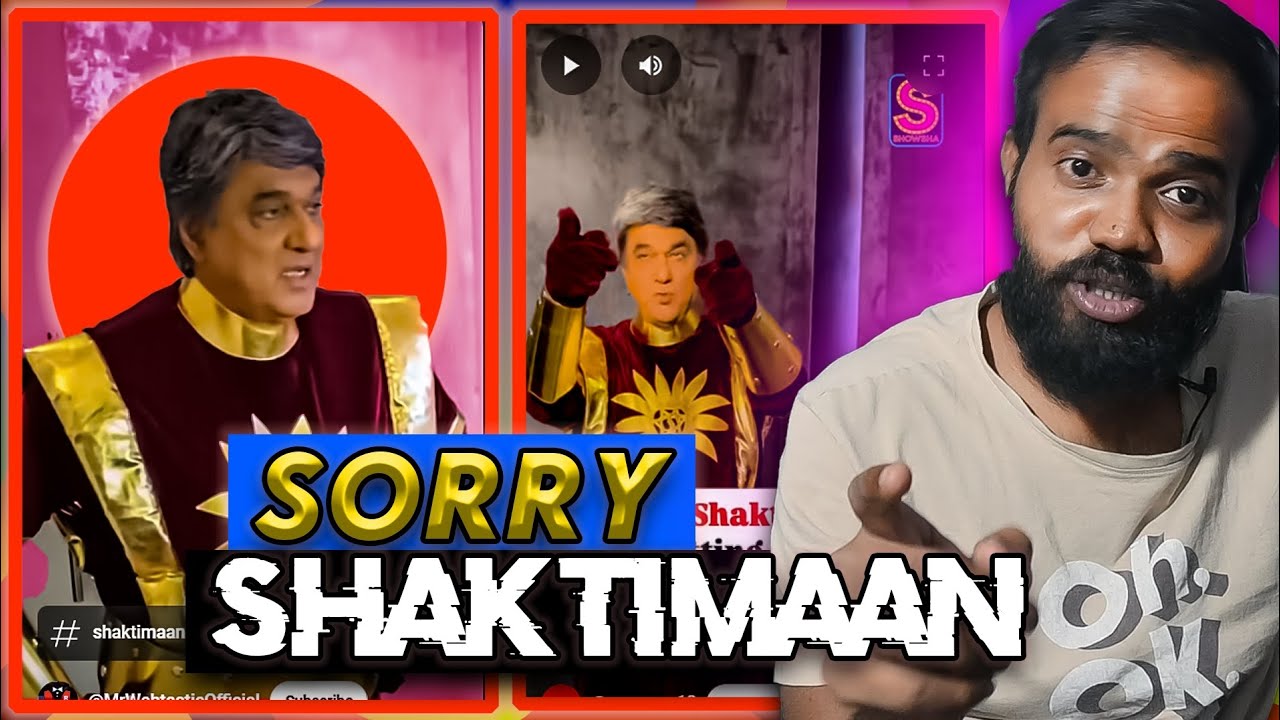 CHUP रहो तुमलोग ! OG Shaktimaan Mukesh Khanna BHADKE On Media | Press ...