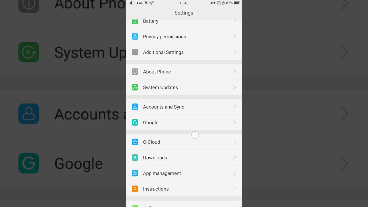Walkthrough of Messaging settings of OPPO F3 l Shorts - YouTube