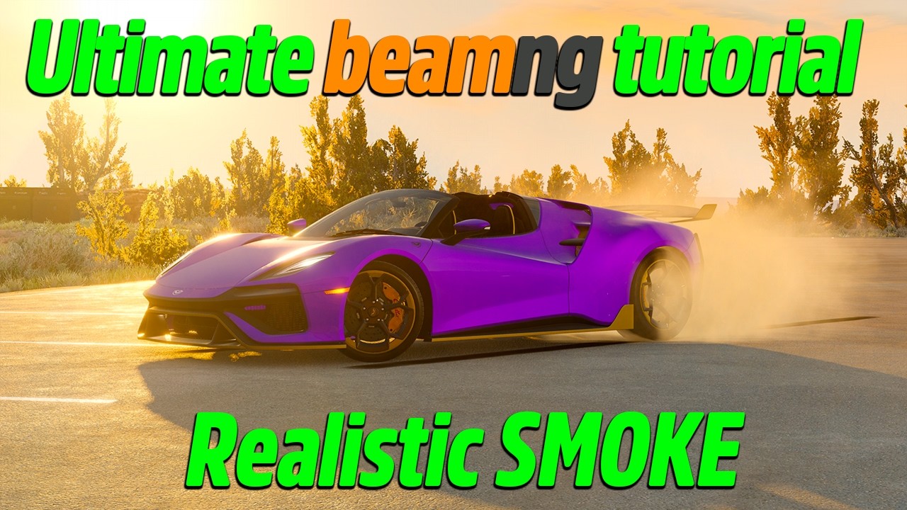 💨🔥How to Make Tire Smoke More Realistic in BeamNG 🚗💨 - YouTube