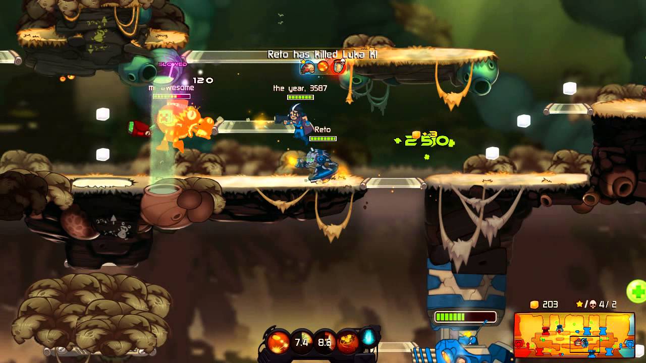 Awesomenauts - Skree: Learning the ropes - YouTube