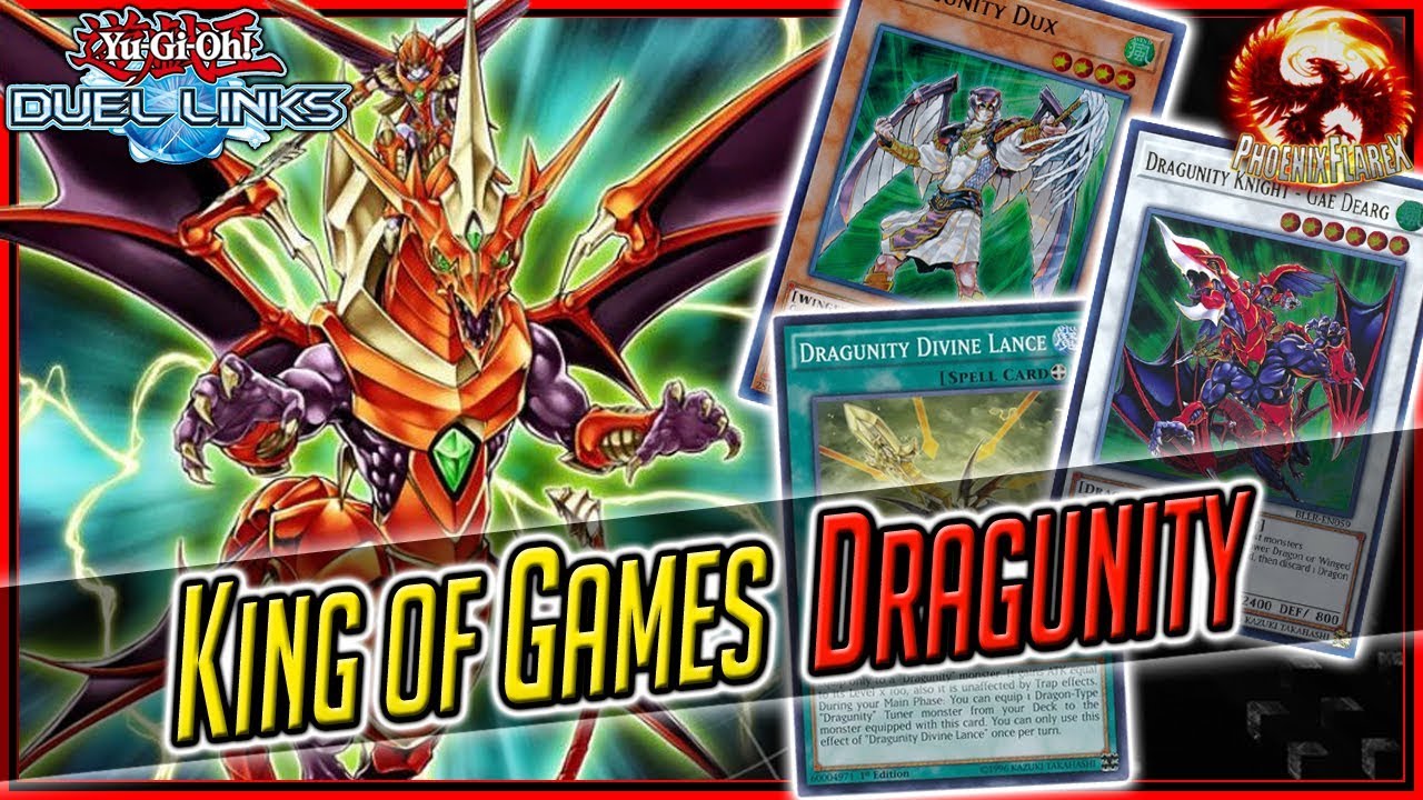 Playing Dragunity in 2018 to King of Games [Yu-Gi-Oh Duel Links] - YouTube