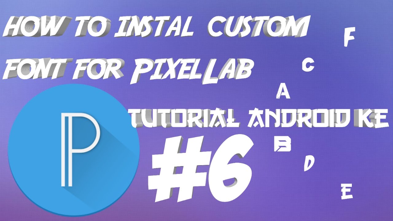 Tutorial cara download font pixellab. - YouTube