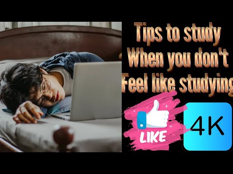 TIPS TO STUDY WHEN YOU DONT FEEL LIKE STUDYING# studytips - YouTube
