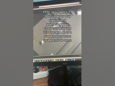 Rigging and Animating gone wrong #gamedev - YouTube