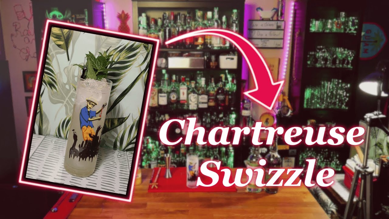 Chartreuse Swizzle | A deliciously herbal Tiki drink! - YouTube