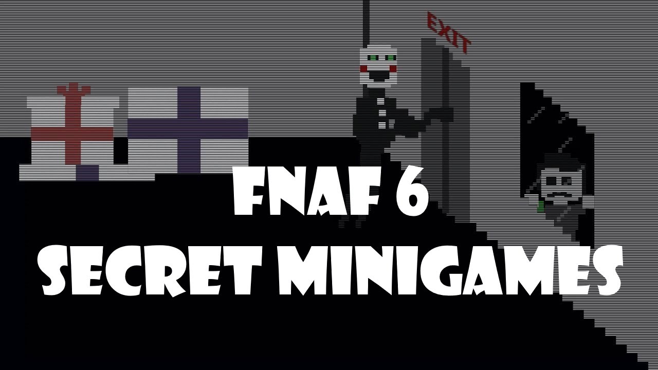 EVERY FNAF 6 SECRET MINIGAMES - YouTube
