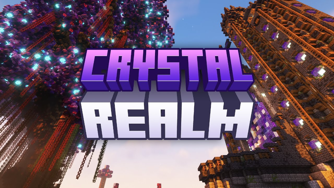 I Found The Crystal Realm in Minecraft - YouTube