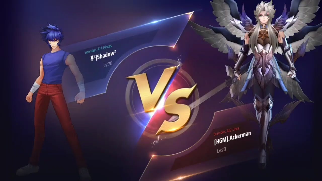 Shadow vs Ackerman // SAINT SEIYA AWAKENING KOTZ - YouTube