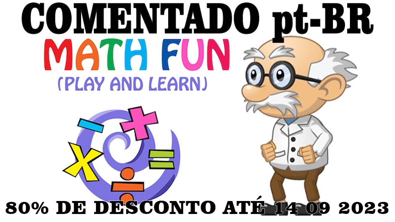 Math Fun - PS4 Gameplay COMENTADO pt-BR - YouTube