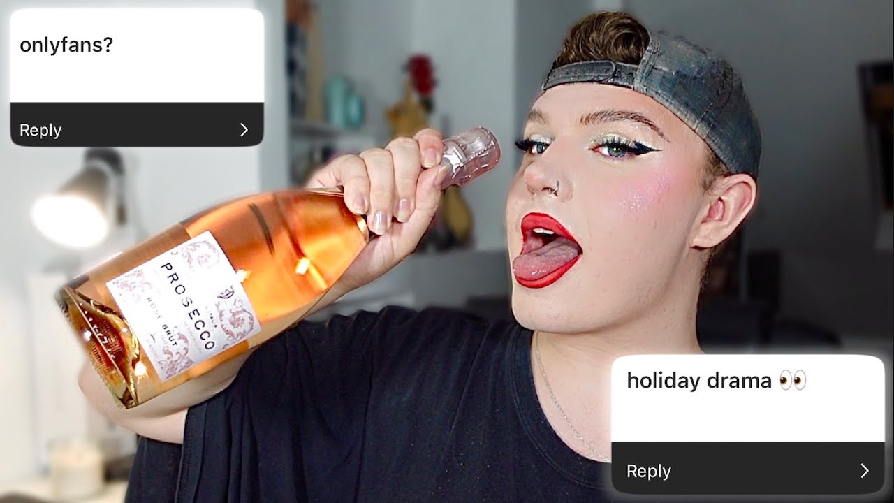 a VERY tipsy get ready with me - YouTube