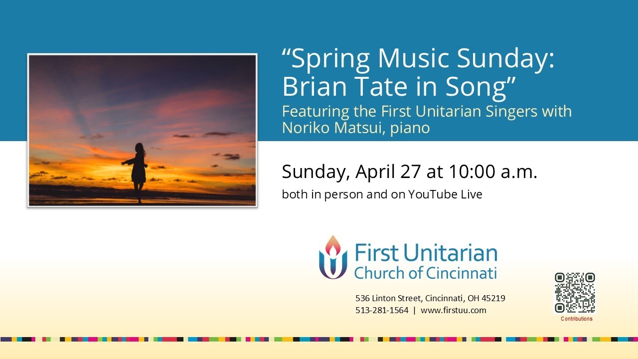 "Spring Music Sunday: Brian Tate in Song" - YouTube