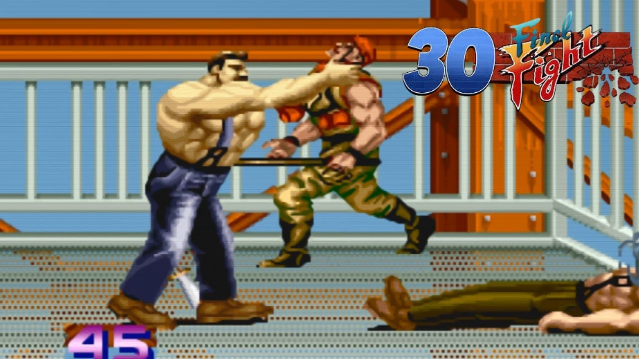 Final Fight 30º Anniversary Rolento Stage Clear - YouTube