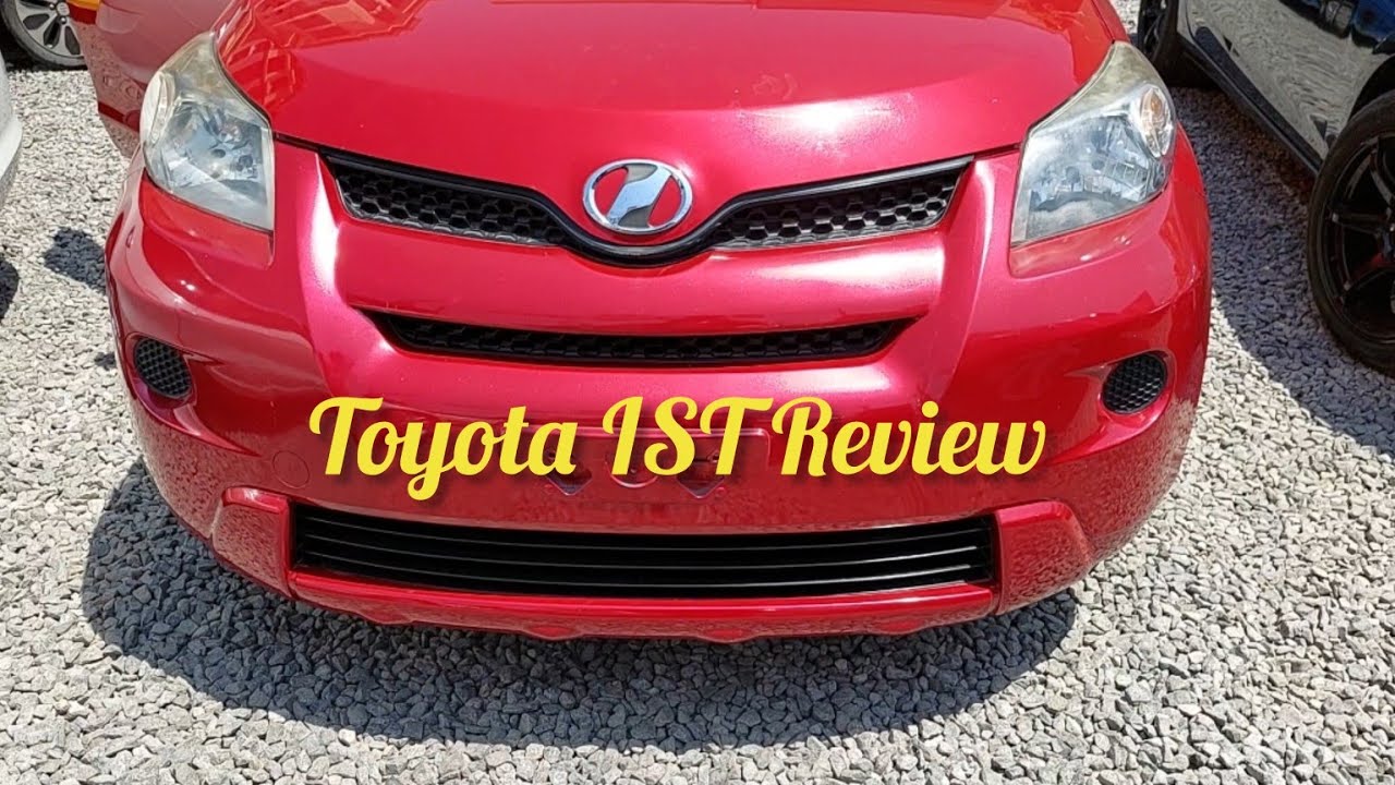 TOYOTA IST (2015) Review - YouTube