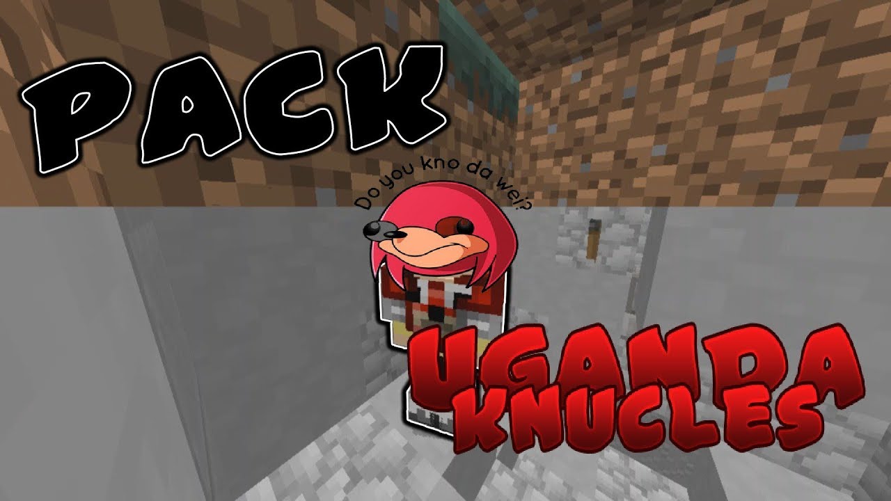 TEXTURE PACK UGANDA KNUCKLES - TEXTURE PACK EP. 1 - YouTube