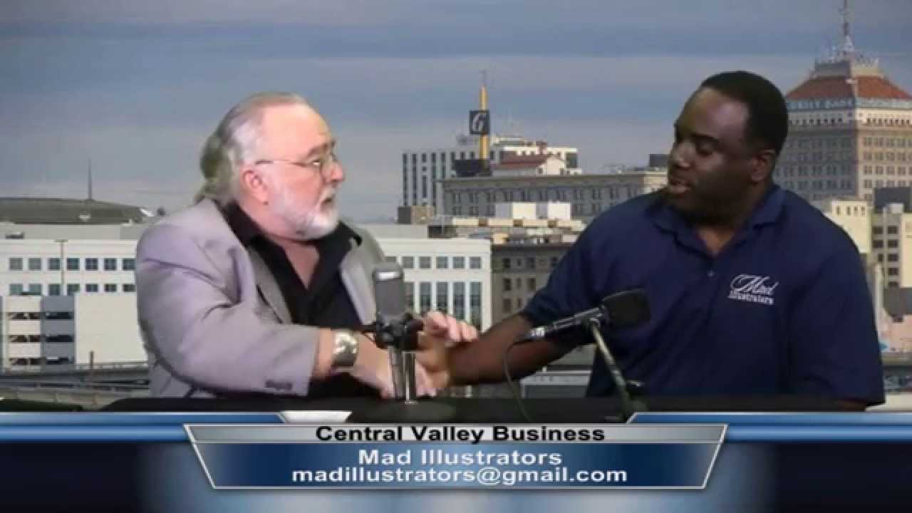 Myrick Wilson, Mad Illustrators, on Central Valley Business - YouTube