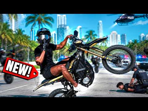 Craziest ILLEGAL Rideout On My 2025 Surron Ultra Bee