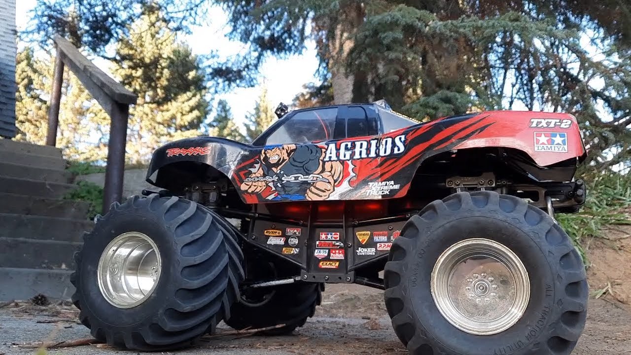 Zoomed In Ep24 Tamiya TXT-2 RC Monster Truck Walking the trail and ...