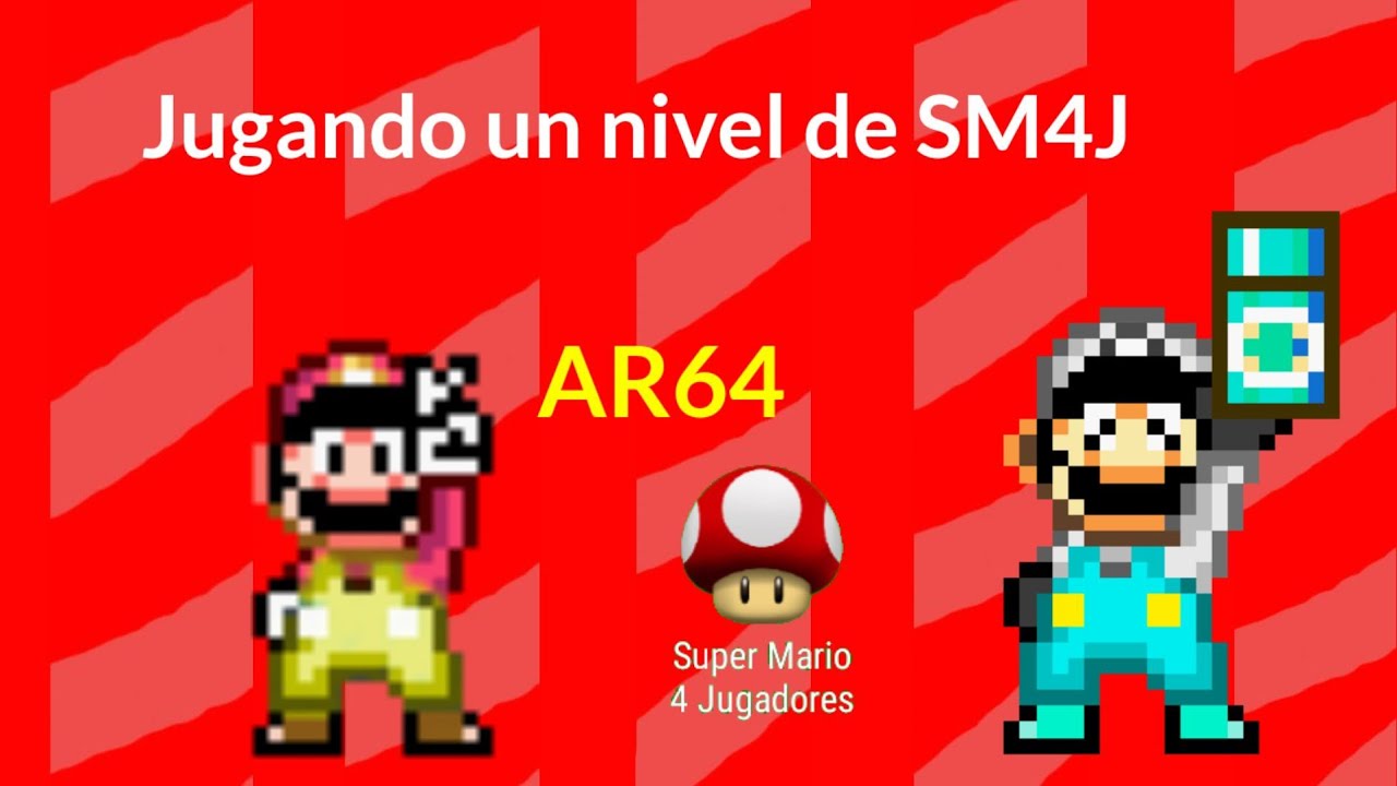 Jugando un nivel de sm4j - YouTube