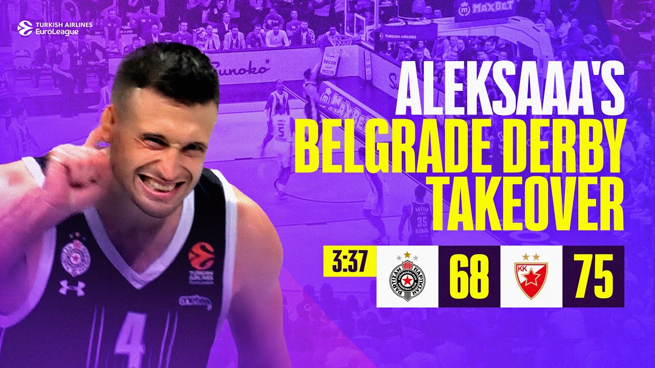 HUGE Partizan Comeback in the Belgrade Derby l Final 5 minutes - YouTube