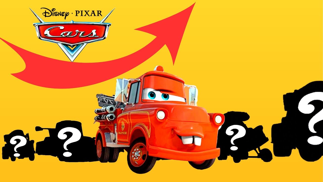 Cars Disney Pixar Cars Mater Cartoon on the road transformation and ...