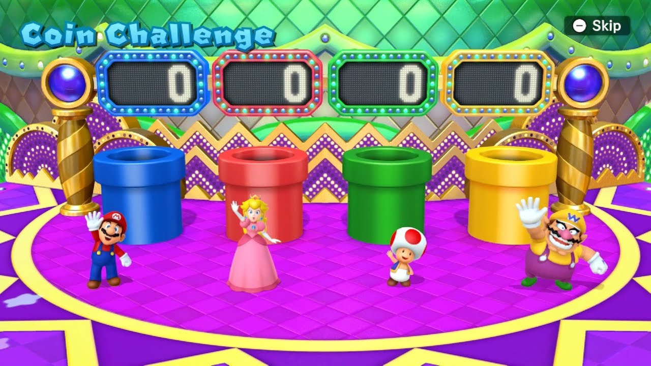 Mario Party 10 - Coin Challenge Part 1 - YouTube