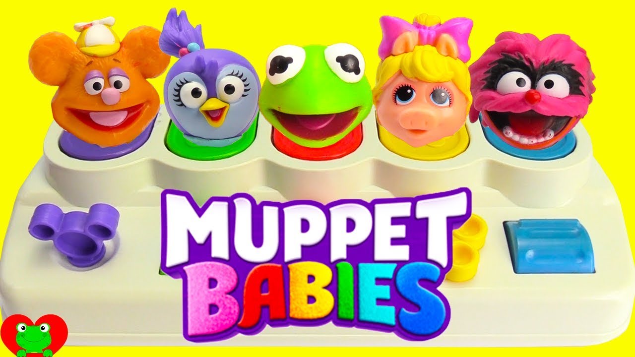 Genie Teaches Colors and Numbers with Muppets Pop Up Surprises - YouTube