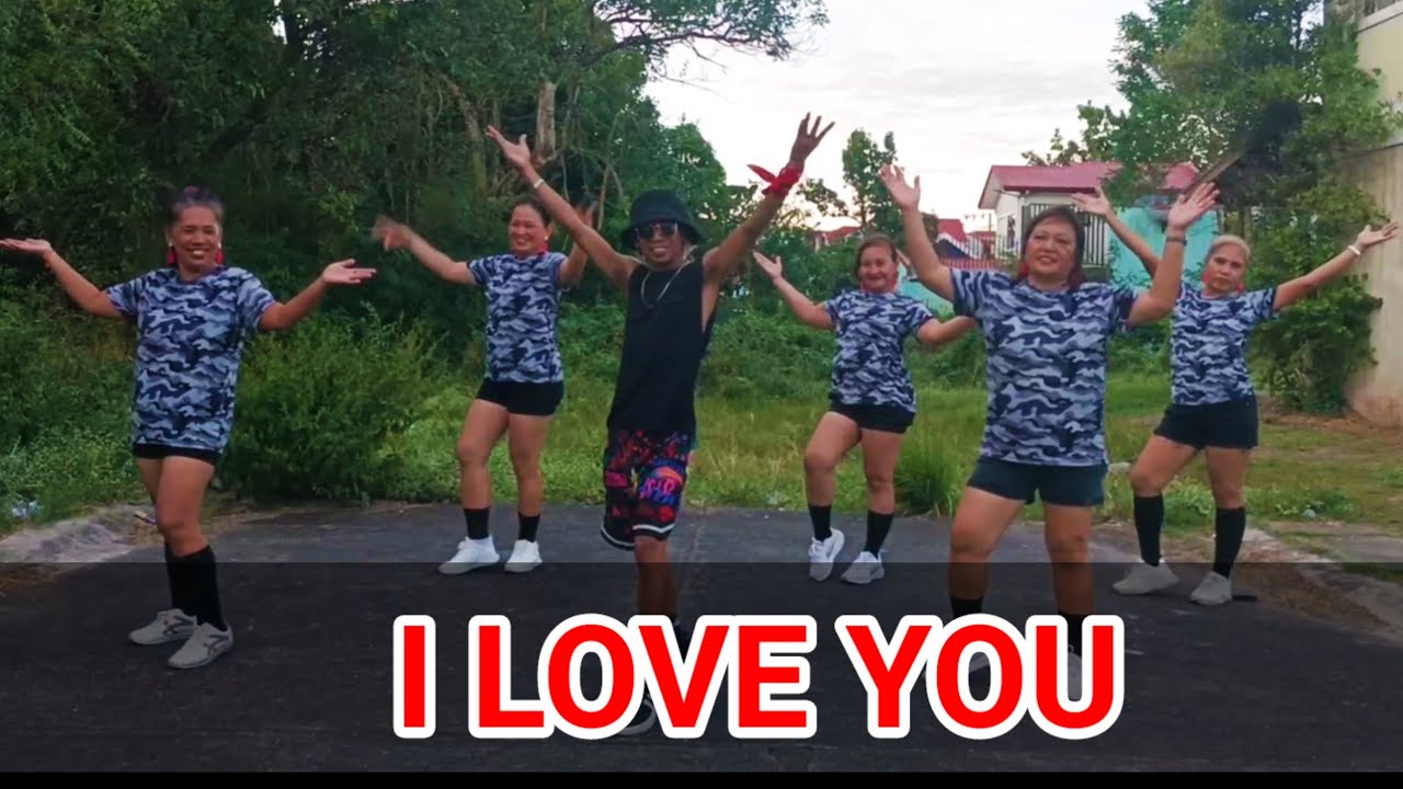 I LOVE YOU - DANCE FITNESS - SOLID LADIES CREW - YouTube