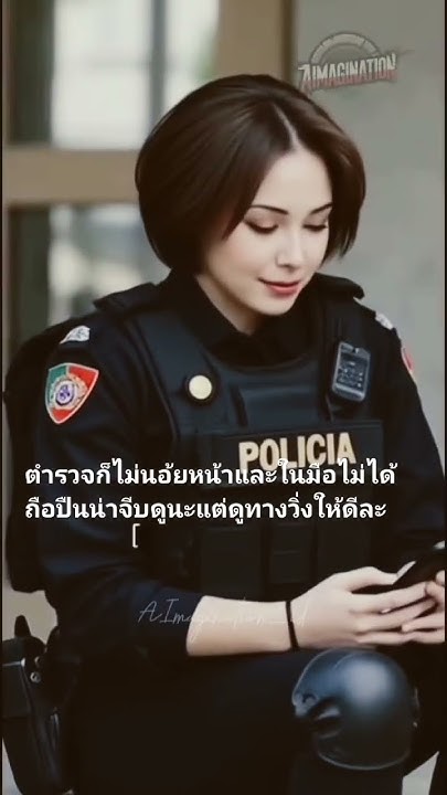 ตำรวจหญิงดีสุดเพราะในมือไม่ได้ถือปืนแต่ดูตำรวจชายว่ามียืนอยู่ไหม#ขอบคุณทีมงาน - YouTube