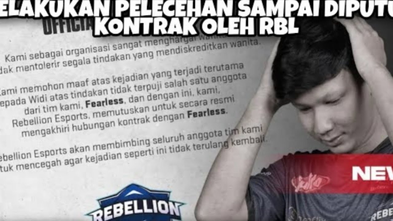 KRONOLOGI LENGKAP RBL FEARLESS DAN KEPUTUSAN RESMI DARI RBL ZION - YouTube