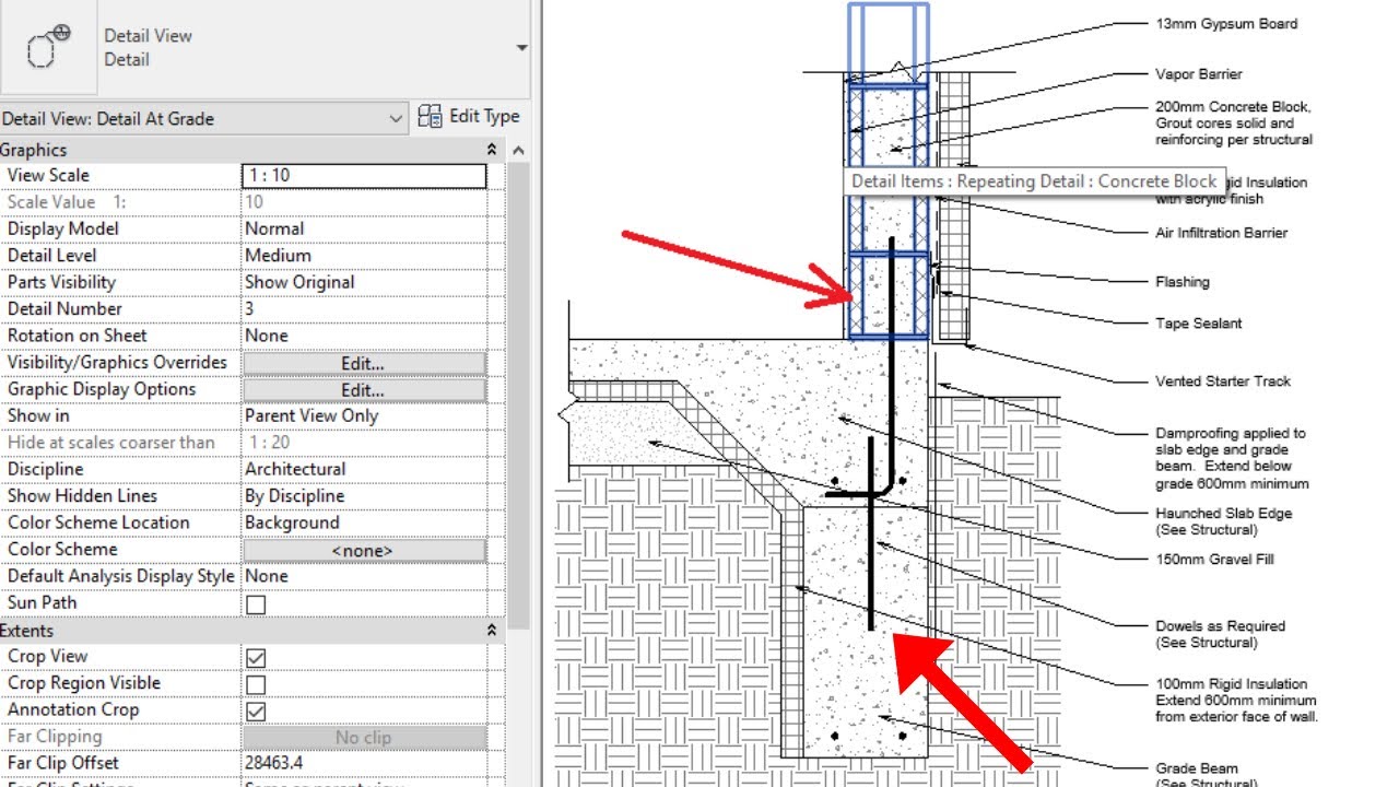 Drafting Details in Revit Architecture | How to make Details in Revit ...