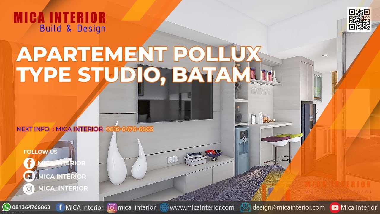 APARTEMENT POLLUX TYPE STUDIO || BATAM || - YouTube