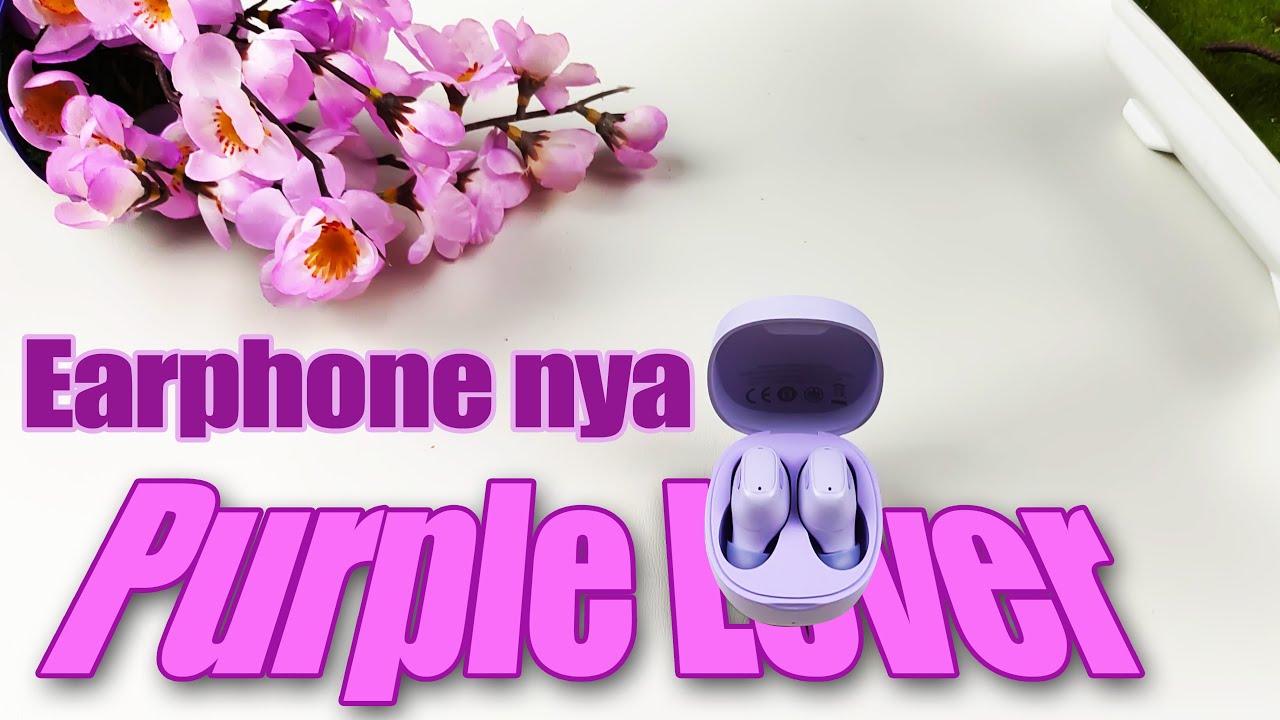Earphone nya purple lover.... Unboxing Baseus Encok WM01 - YouTube
