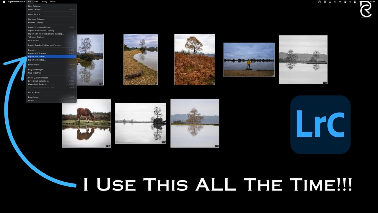 Lightroom Classic Export Presets - Supercharge Your Workflow - YouTube