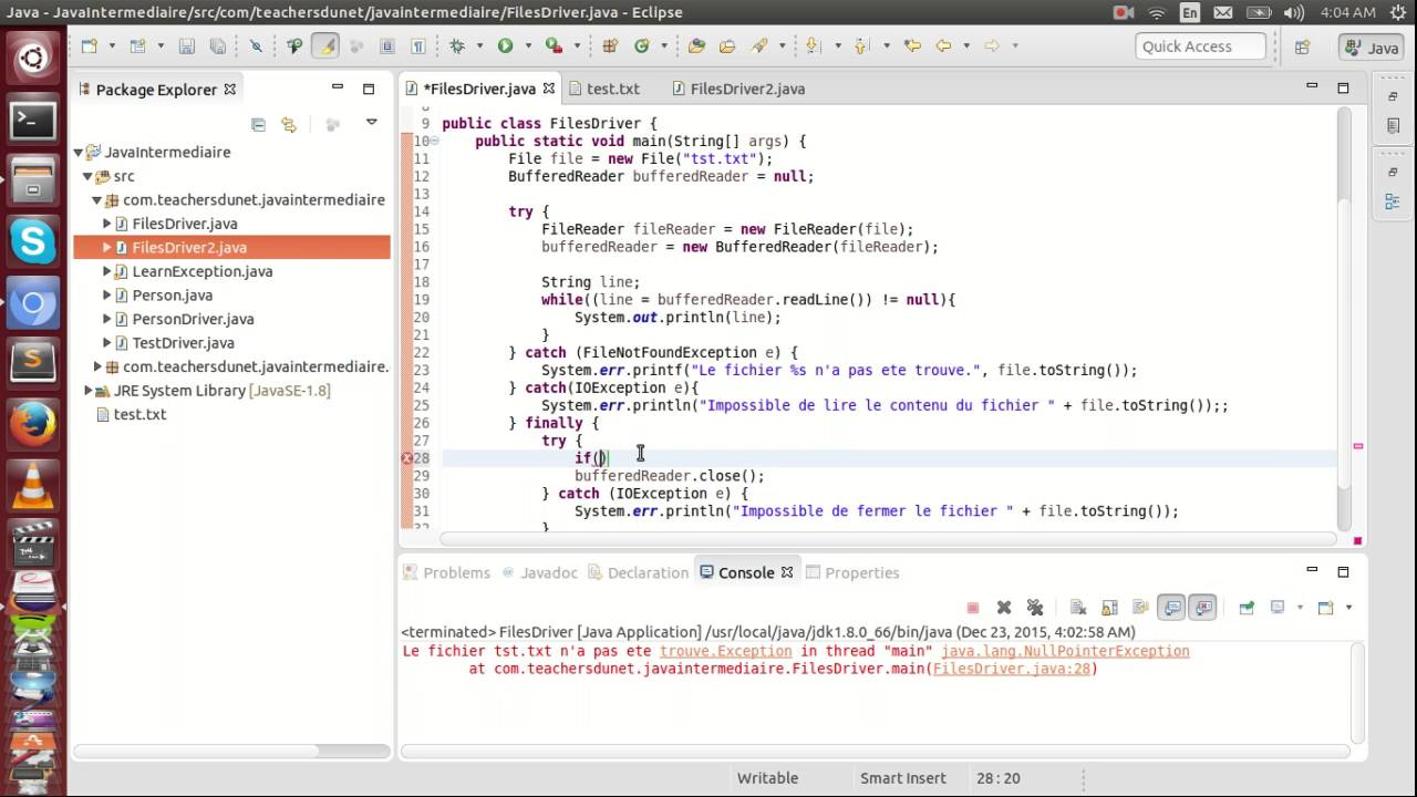 JAVA (Intermédiaire) - 81 - Petite Question - YouTube