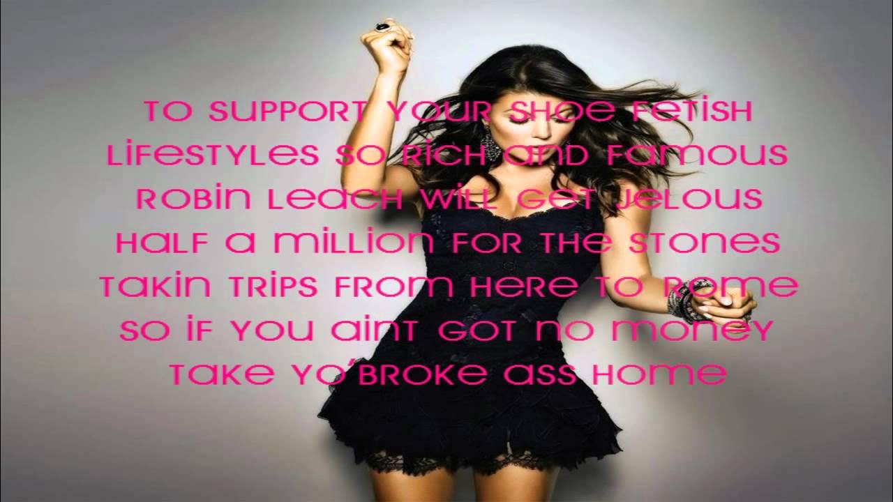 Fergie Glamorous ft. Ludacris (lyrics) - YouTube