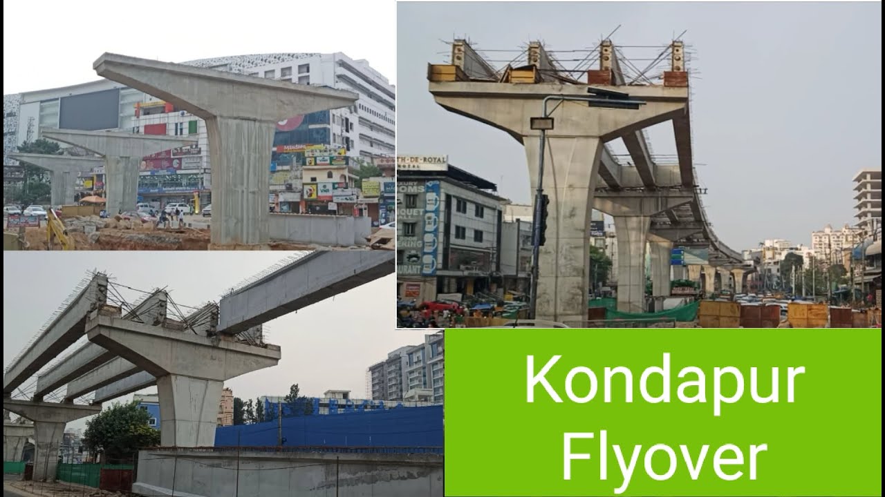 Kondapur Flyover ll #HyderabadFlyovers ll Part5 - YouTube