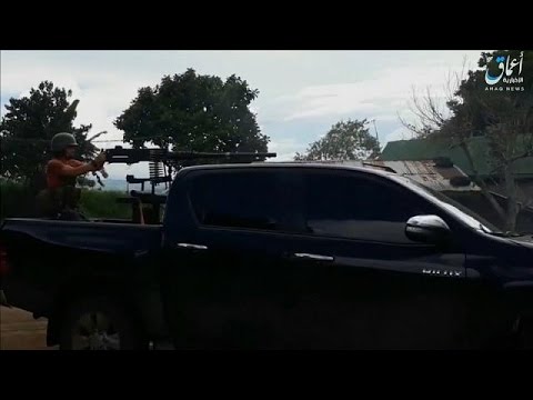 IŞİD Filipinler'den çatışma görüntüleri yayınladı