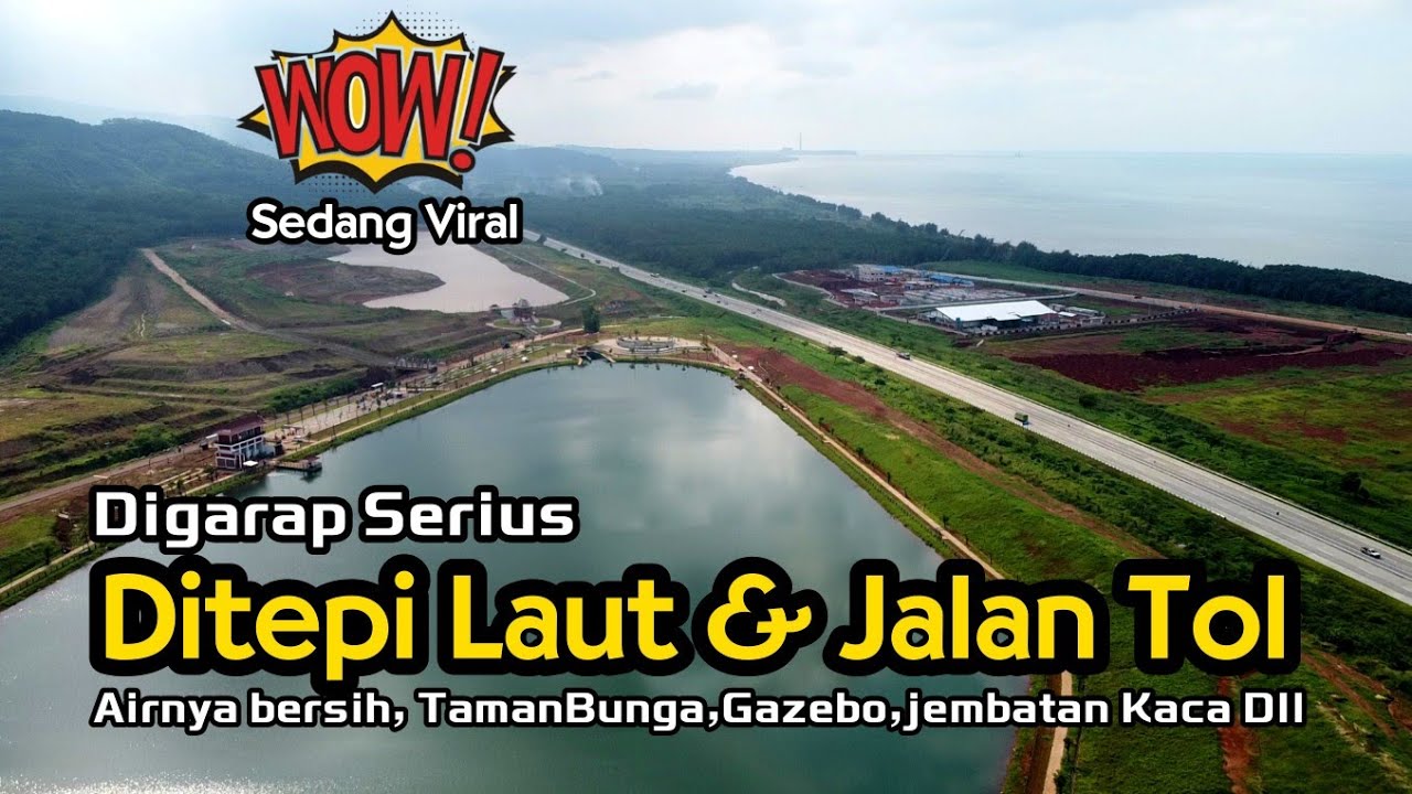 Danau KITB Tempat Hits Baru Di Kabupaten Batang - YouTube