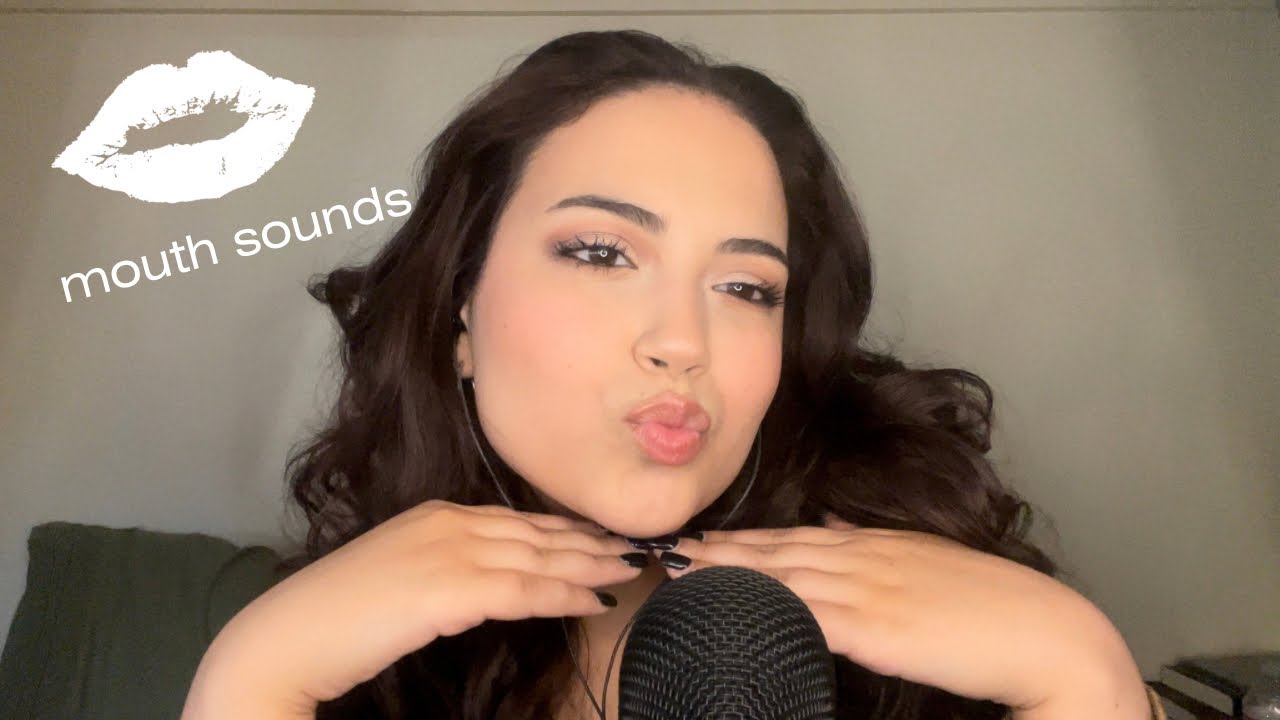 ASMR | mouth sounds and hand movements - YouTube