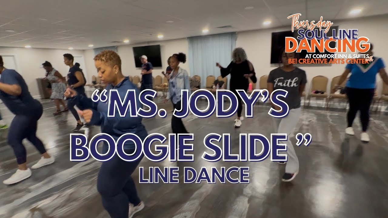 MS JODYS BOOGIE SLIDE Line Dance (Ms. Jody) - YouTube