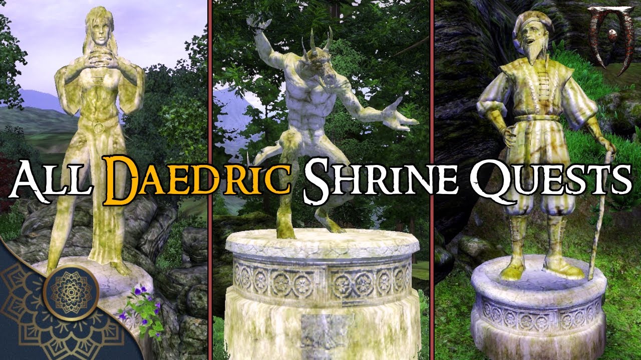 The Entire Story of The Daedric Shrines - The Elder Scrolls IV ...