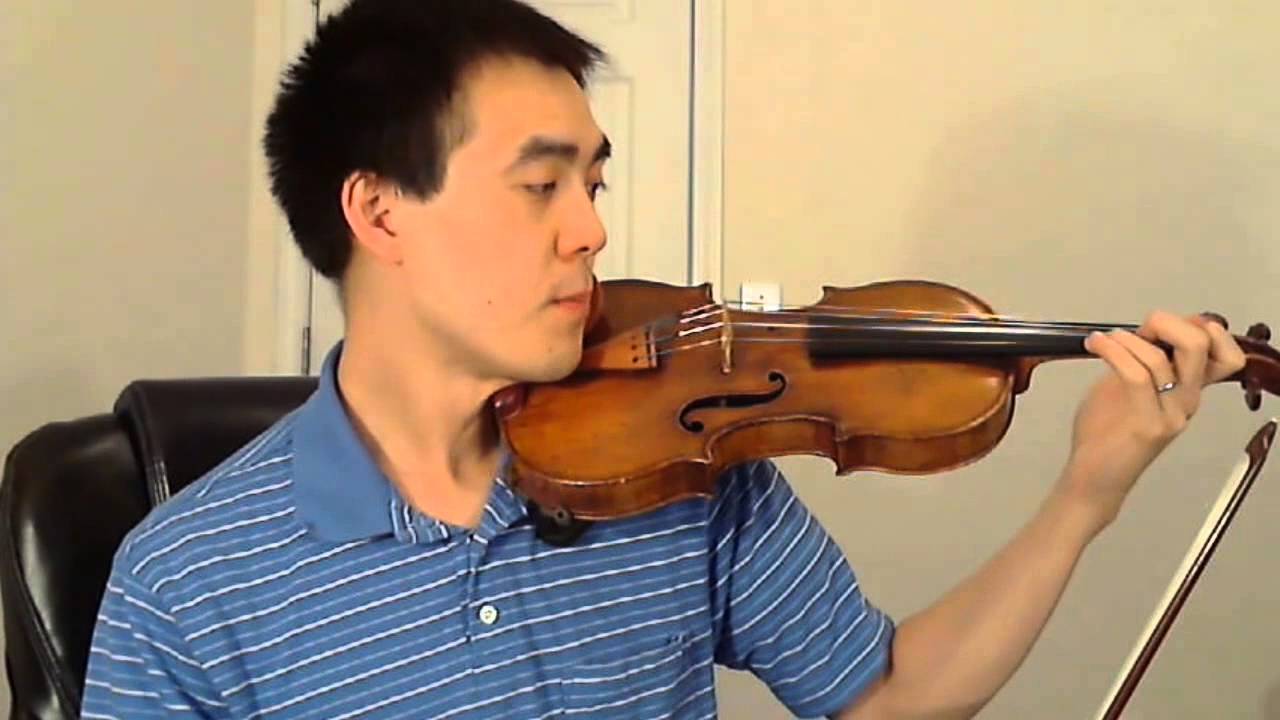 Playing Octaves with Fast String Crossings - YouTube