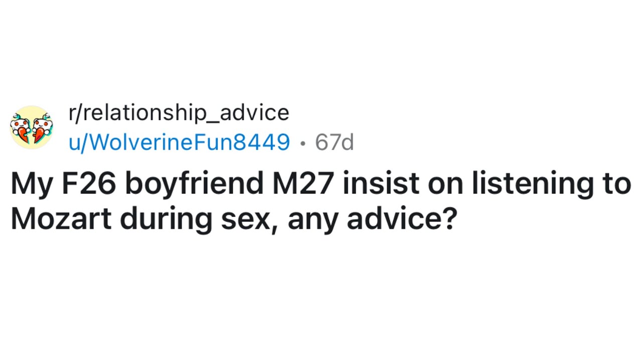 The Worst Subreddit Ever (r/relationship_advice) - YouTube