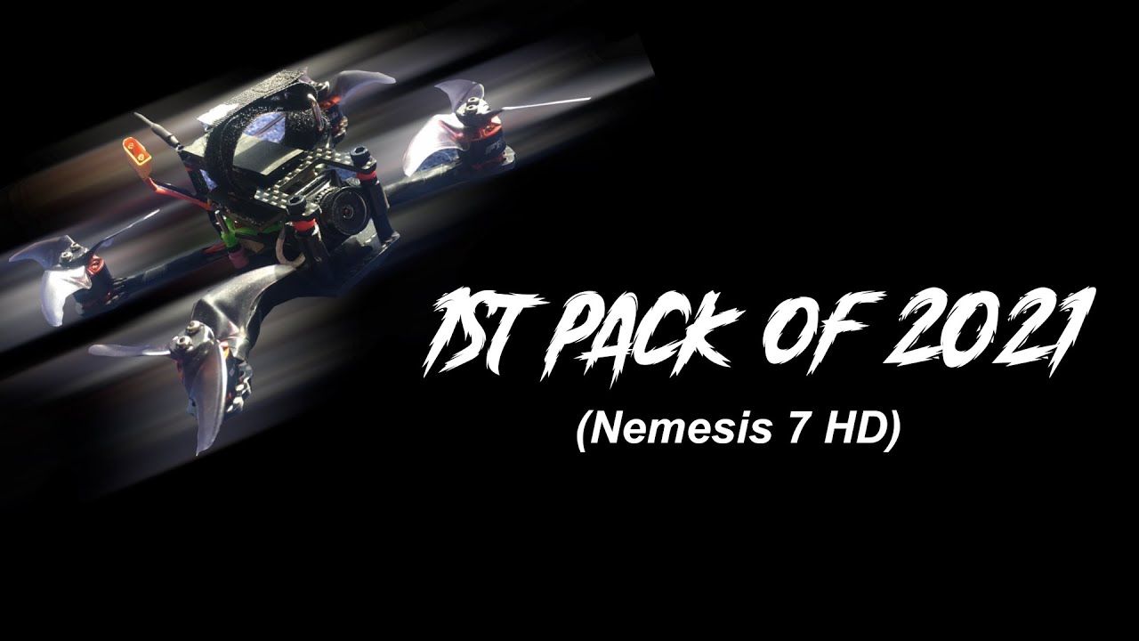 1st Flight of 2021 (Nemesis 7 HD) Frame by Gank Multirotors - YouTube